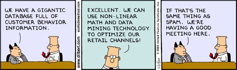Data Mining Working Mom Humor Database Marketing Manager Humor