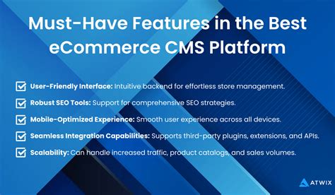 Best Ecommerce Cms Platforms For 2025 Atwix