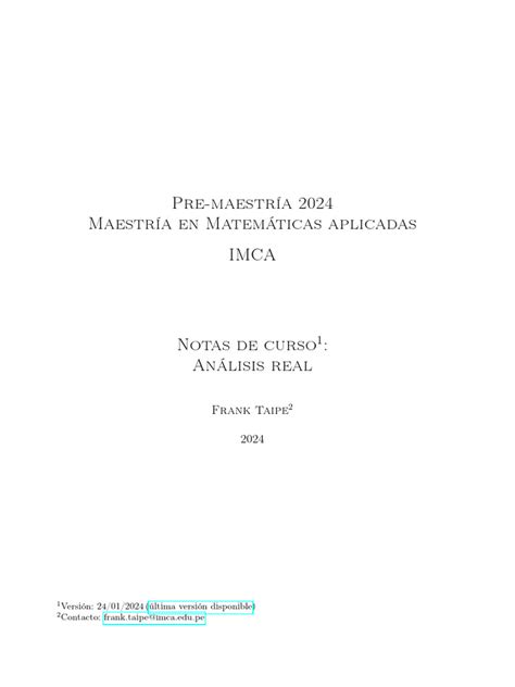 Analysis 2024 Pdf Conjunto Matemáticas Número Natural