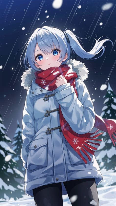 Free Winter Anime Portrait Image Anime Manga Illustration