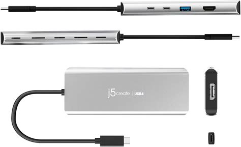 Best Buy J Create Usb Dual K Multi Port Hub Space Gray Black Jcd