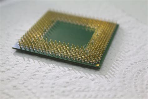 Amd Processor Cpu Close Up For Computer Stock Image Image Of Creative 775pin 130700867
