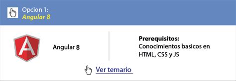 Cursos De Angular 8 Desarrollo Angular Angular 8 Angular 5 Angular 7
