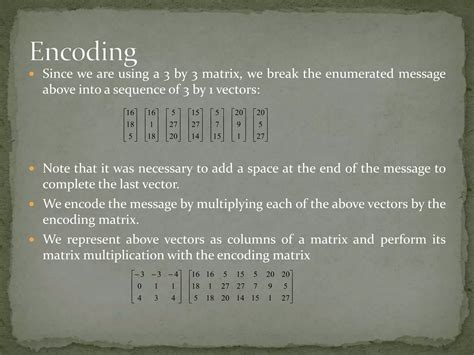 Matrix And It S Application PPTX