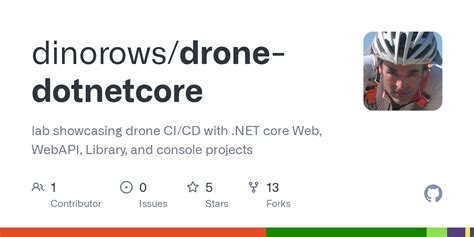 Github Dinorowsdrone Dotnetcore Lab Showcasing Drone Cicd With