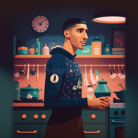 Achraf Hakimi Stock Illustrations 18 Achraf Hakimi Stock