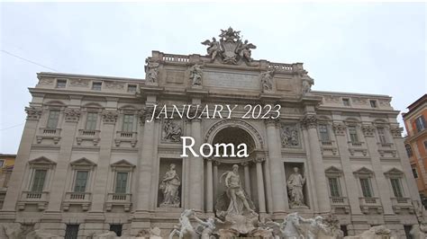 겨울 로마 여행 브이로그 Youtube