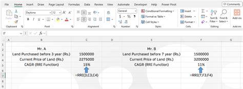 how to calculate cagr in microsoft excel learn excel and sheets
