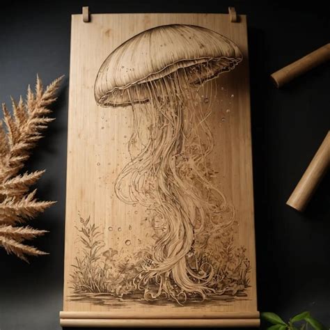 Premium Photo Pyrography