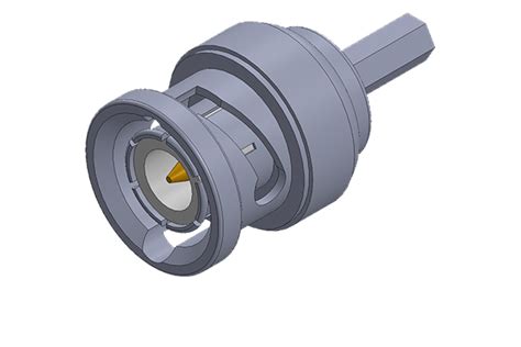 Bnc Straight Crimp Plug Connector