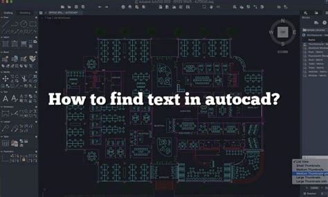 How To Find Text In Autocad