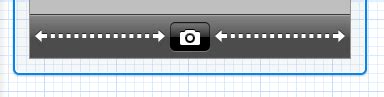 Iphone UIBarButtonSystemItemCamera Is Not Centered On UIToolBar Stack Overflow