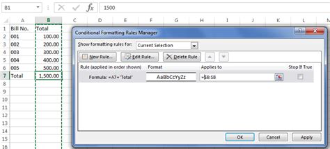 Excel Apply Border Formatting To Adjacent Cell Based On A Cells Value