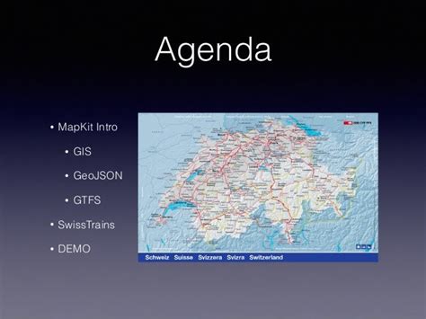 Mapkit And Swisstrains