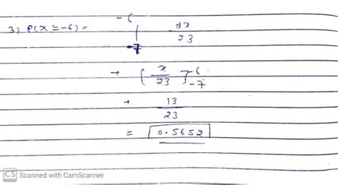 1 check my a random variable x follows the continuous uniform