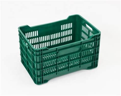 Plastic Crates Used For Vegetable And Fruit Mesh Plastic Crates Storage
