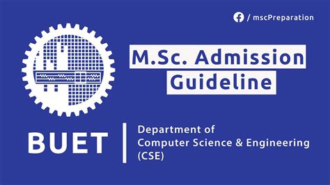 Buet M Sc In Cse Admission Complete Guideline Youtube