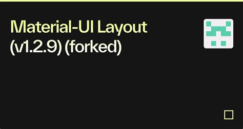 Material UI Layout V Forked Codesandbox