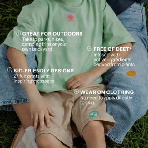 Cliganic Mosquito Repellent Positive Vibes Patches 90 Patches 90