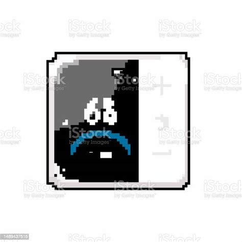 전자 스마트 온도 조절기 게임 픽셀 아트 벡터 일러스트레이션 가정 난방에 대한 스톡 벡터 아트 및 기타 이미지 가정 난방
