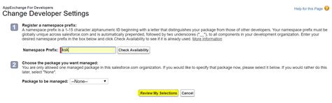 Salesforce Globe For You Salesforce Shorts How To Create Or Register Namespace In Salesforce