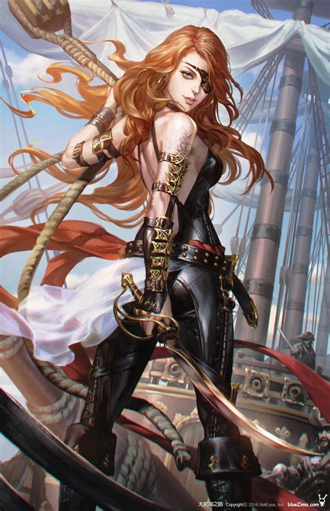 Girl Pirate Art The Fantasy Art Of Bob Kehl Joanne The Geek