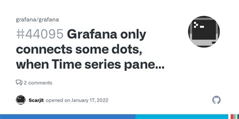 grafana only connects some dots when time series panel is collapsed
