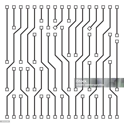 하이테크 회로 보드 질감 아름 다운 배너 벽지 디자인 일러스트 레이 션 0명에 대한 스톡 벡터 아트 및 기타 이미지 0명 Cpu 개념 Istock
