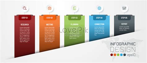 차트와 비즈니스 개념 Infographic 일러스트 무료 다운로드 Lovepik