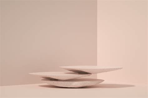 바위 돌 콘크리트 연단 받침대 스탠드 전시 무대 제품 프리젠 테이션 0명에 대한 스톡 사진 및 기타 이미지 0명 3차원