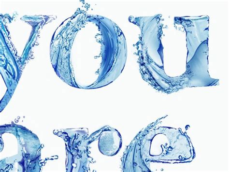 Grass And Water Typography By Corrie Tse Via Behance Typography Water