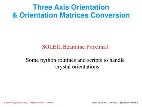 ppt three axis orientation and orientation matrices conversion powerpoint presentation id 3668175