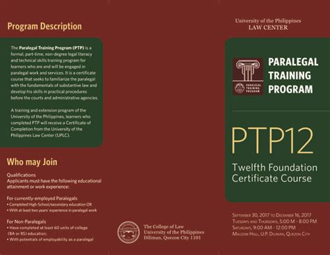 Paralegal Training Program Iskomunidad