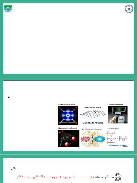 Week 8 Homogeneous Linear Odes With Constant Coefficients Pdf Ordinary Differential