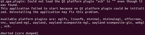 Could Not Load The Qt Platform Plugin Xcb Issue Talmolab Sleap Github