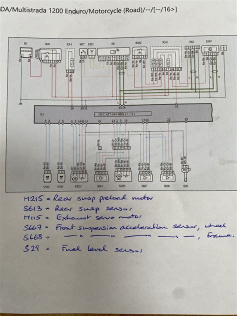 Dss Sensor Location And Multiple Sensor Errors Ducati Forum