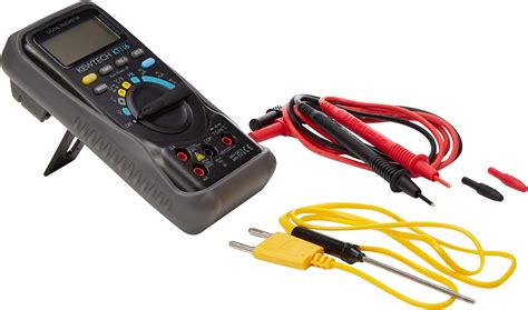 Kewtech Kt117 Digital Ac Dc Multimeter 10a 600v Grey Uk Diy And Tools