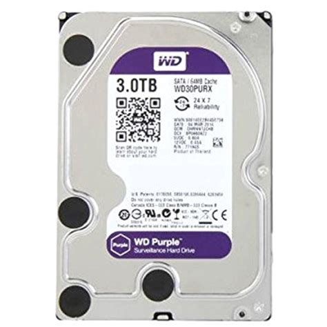 Western Digital WD30PURX WD 3TB 3.5-inch SATAIII 64MB Intellipower OEM