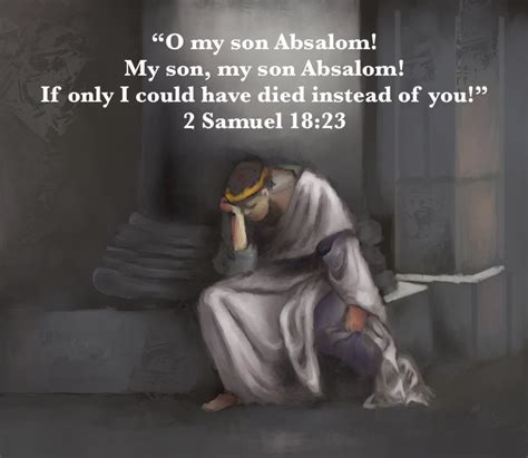 Absalom And David Bible Verse