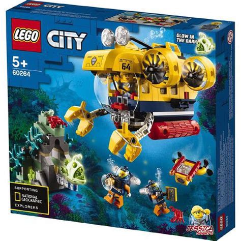 Bricksdelight Lego City 60264 Ocean Exploration Submarine Shopee