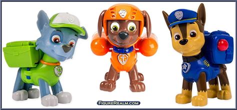 Chase Rocky Zuma Paw Patrol Multi Packs Spinmaster Action Figure