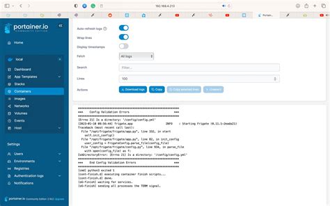 Home Assistant Yellow And Docker Compose Frigate Configuration Home Assistant Community