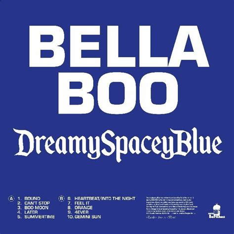 Bella Boo Dreamyspaceyblue Vinyl At Juno Records