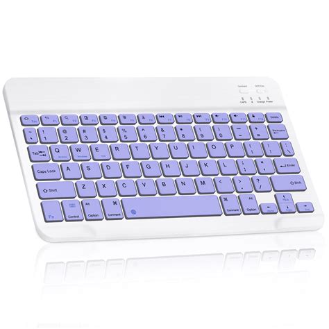 Ultra Slim Bluetooth Rechargeable Keyboard For Tcl 30 And All Bluetooth Enabled Ipads Iphones