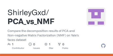 Github Shirleygxdpcavsnmf Compare The Decomposition Results Of