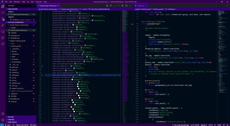 Github Flipperpa Vscode Theme Dreamscape A Dark High Contrast Theme For Vscode With Purple