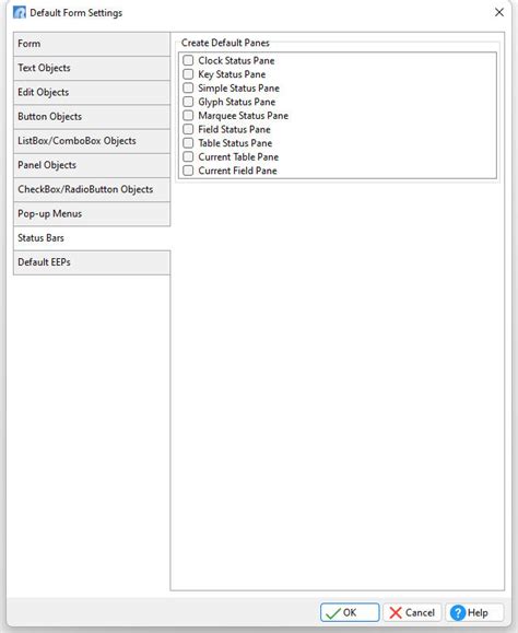 Status Bars