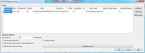 Timemanager QGIS Time Manager Animation Does Not Run Geographic Information Systems Stack