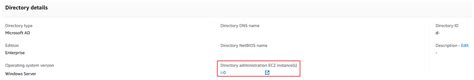 aws managed microsoft ad를 위한 관리 인스턴스 생성 방법 aws re post