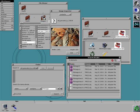 gnustep user applications